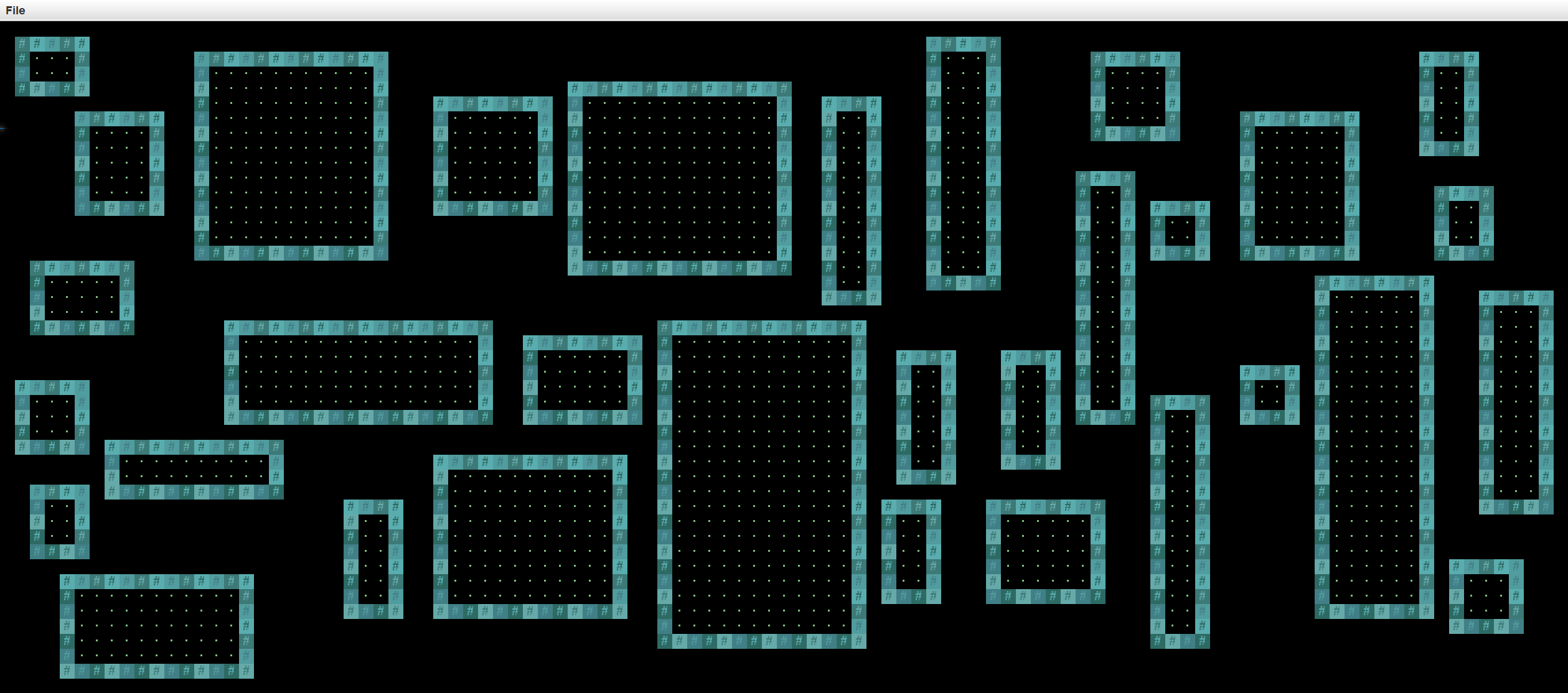 CS61B project 2 示例图的地牢地图房间走廊地图生成洞穴地图生成方法_cs61broom-CSDN博客