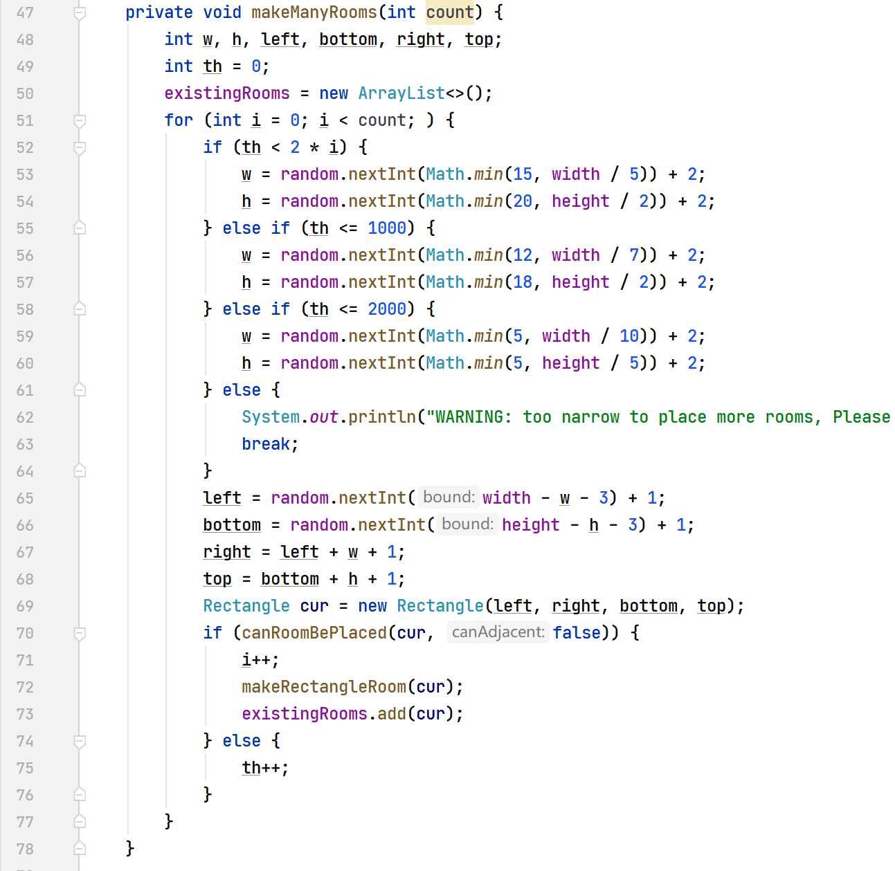 CS61B project 2 示例图的地牢地图房间走廊地图生成洞穴地图生成方法_cs61broom-CSDN博客