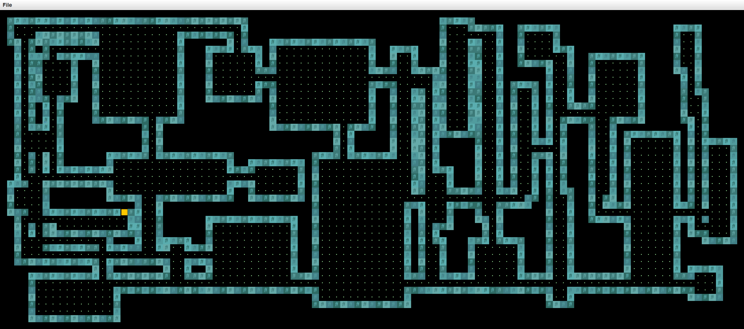 CS61B project 2 示例图的地牢地图房间走廊地图生成洞穴地图生成方法_cs61broom-CSDN博客