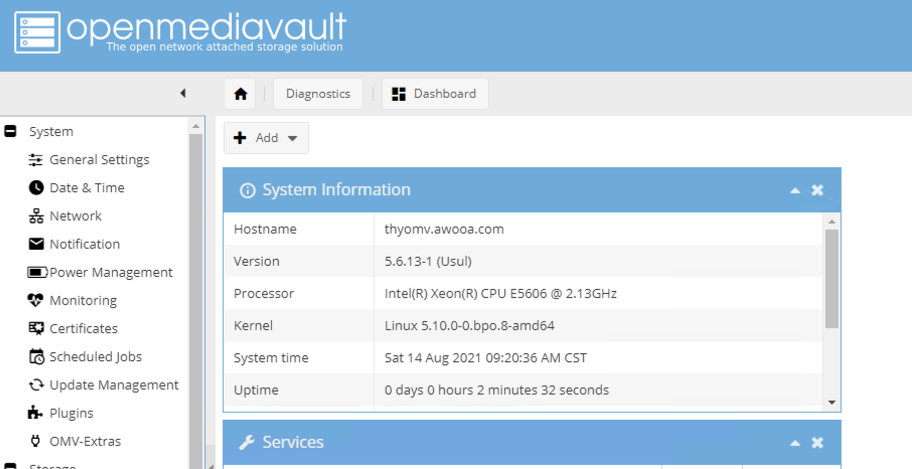 openmediavault版本5.6.13 安装extra_openmediavault5.6.13安装市场插件-CSDN博客