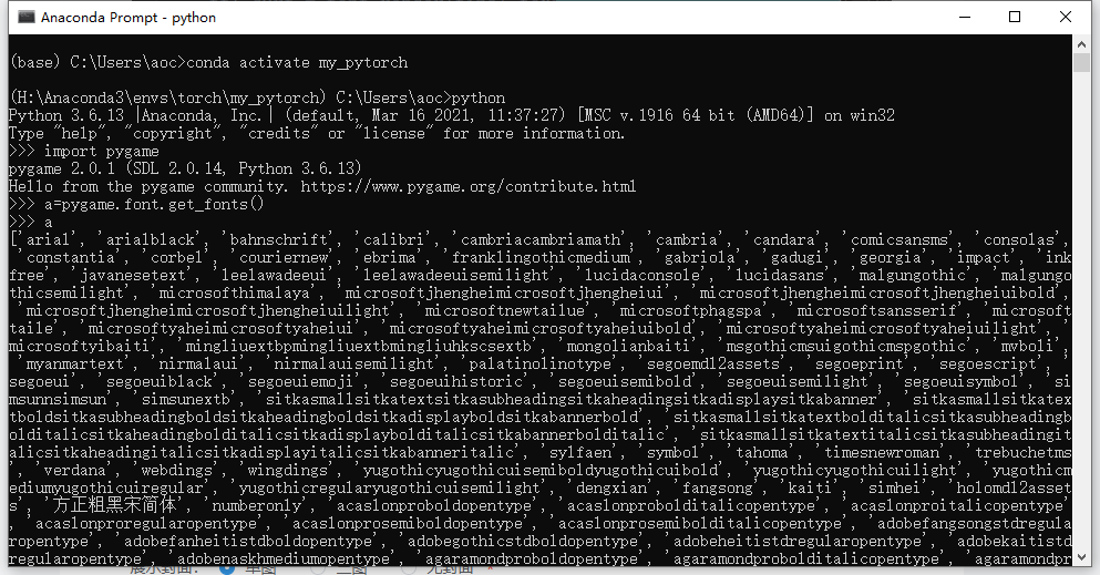 pygame中文乱码问题-CSDN博客
