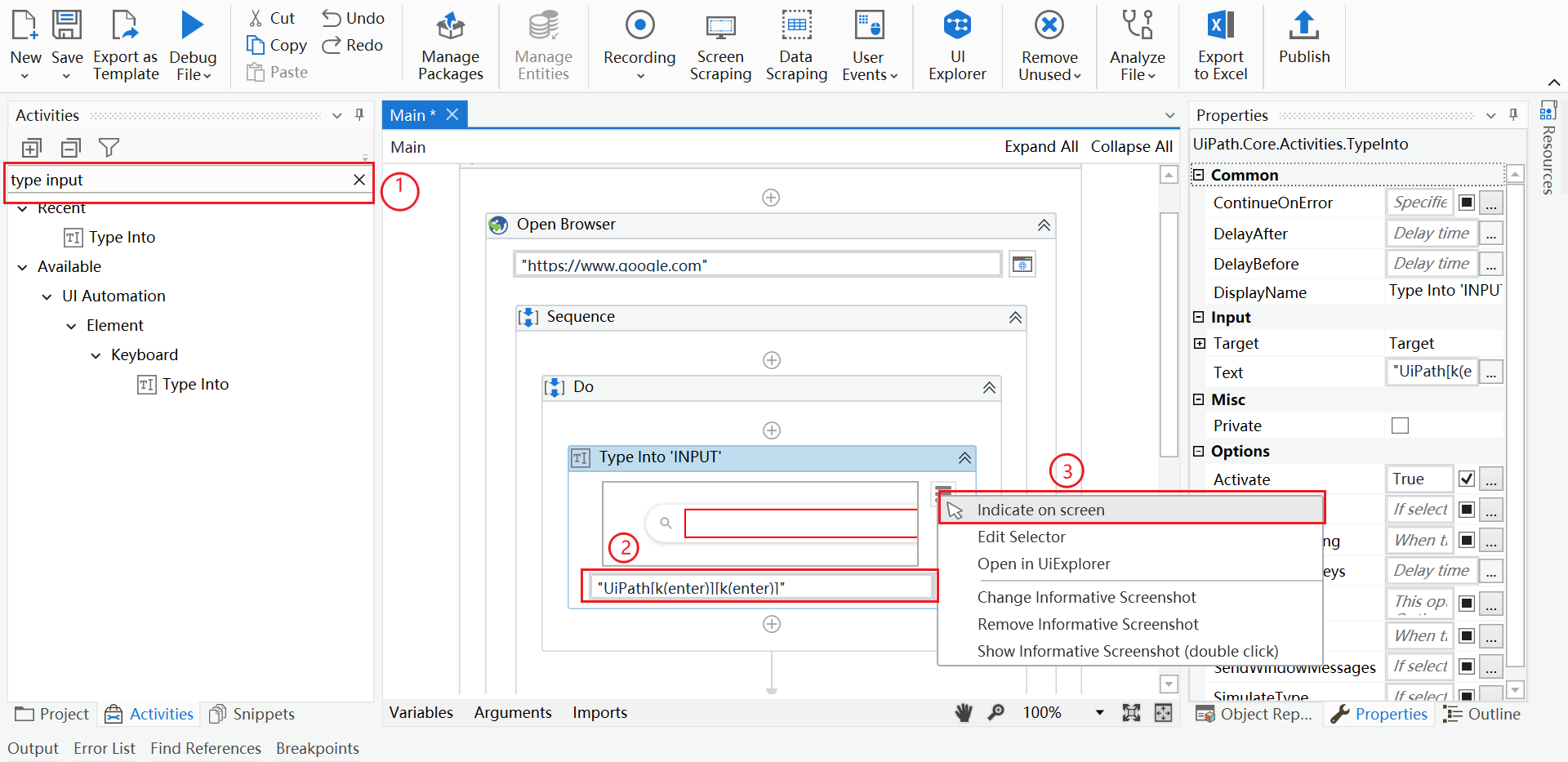 最新版本UiPath入门教程（三）_uipath关闭浏览器-CSDN博客
