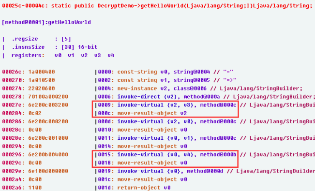 Dalvik smali syntax - Programmer Sought