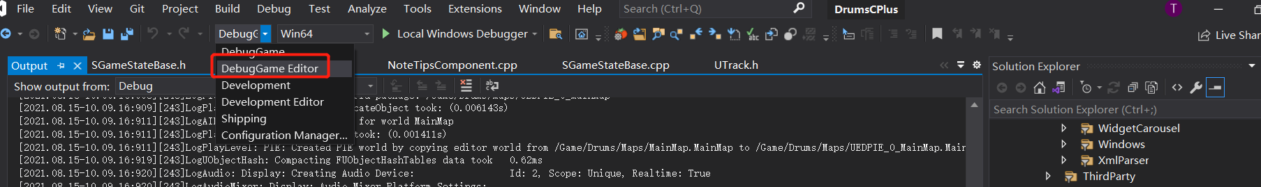 【UE4基础】使用Visual Studio调试C++代码_ue4 c++调试-CSDN博客