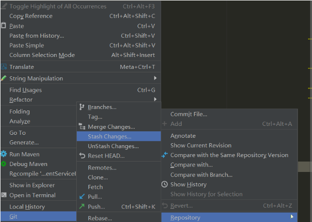 git stash (idea操作)_idea git stash用法-CSDN博客