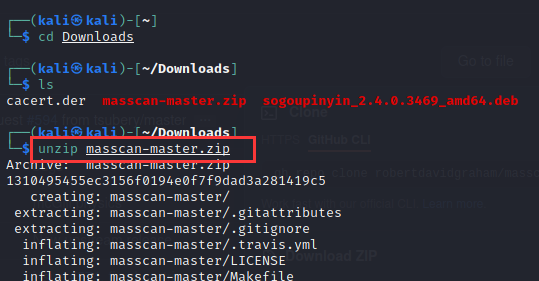KALI2021-2安装Masscan扫描器_masscan下载-CSDN博客