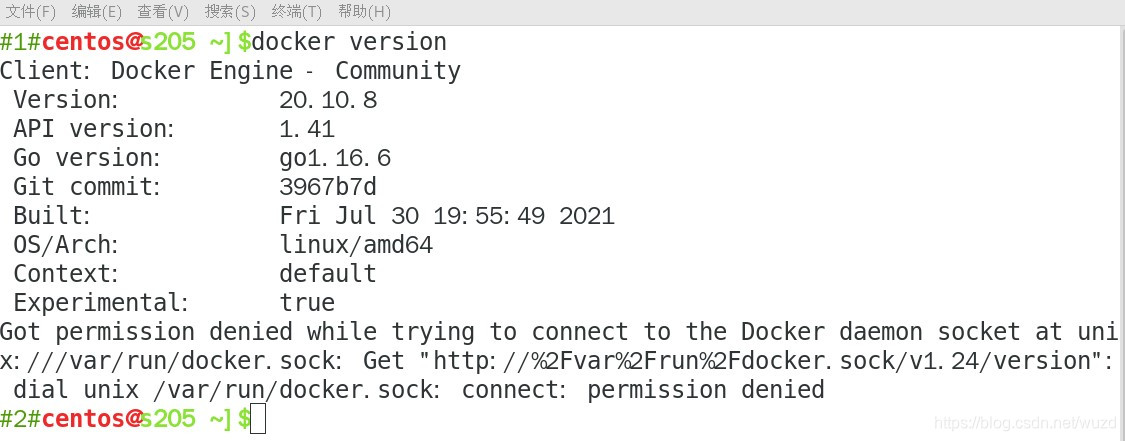 Docker Version的server启动异常的解决方法 Docker Version Server报错 Csdn博客