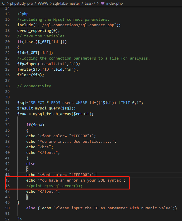 sqli-labs通关（less1~less10）_less-labs 4-6关-CSDN博客