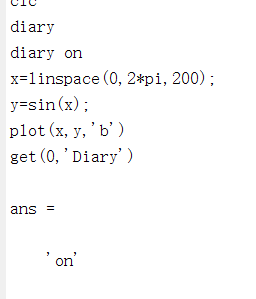 Matlab 语言基础知识输入命令之diary_matlab diary-CSDN博客