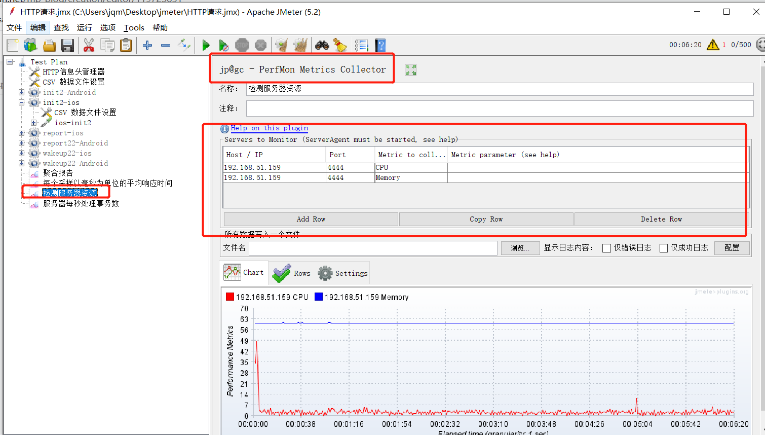 jmeter 性能测试 PerfMon Metrics Collector 和服务器插件startAgent使用及相关问题解决-CSDN博客