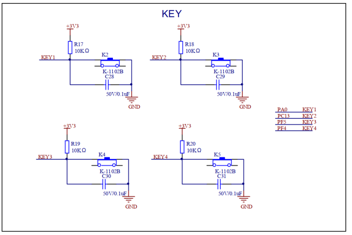 GD32F303课程【2】GPIO操作LED和按键_gd32f303独立按键-CSDN博客