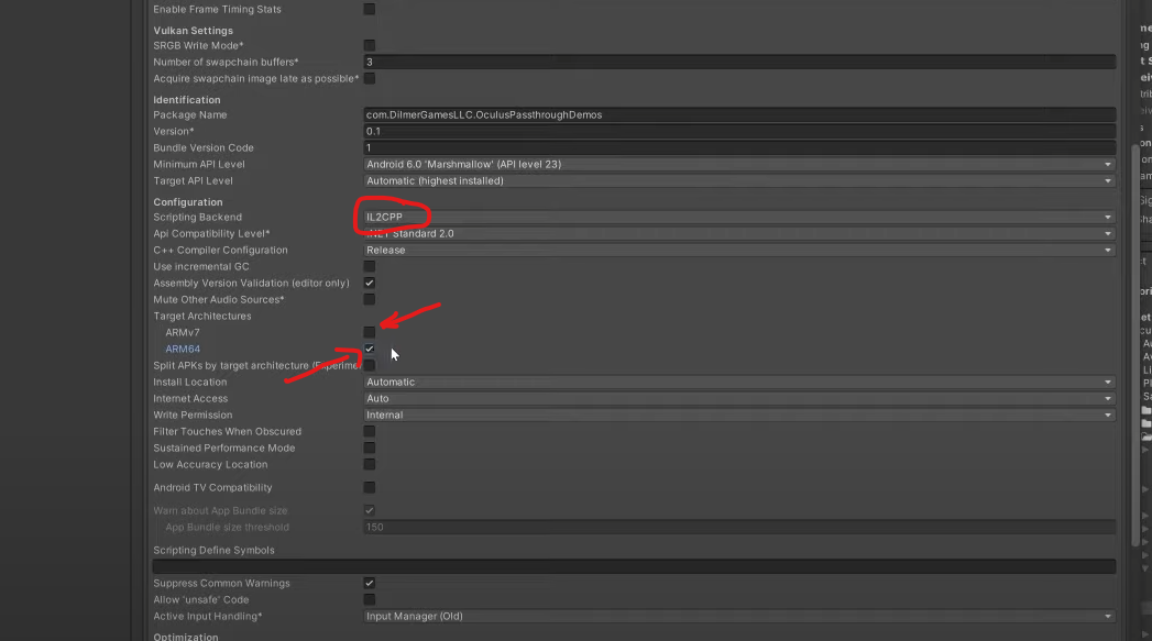 Oculus 启用passthrough支持AR显示_启用passthrough功能-CSDN博客