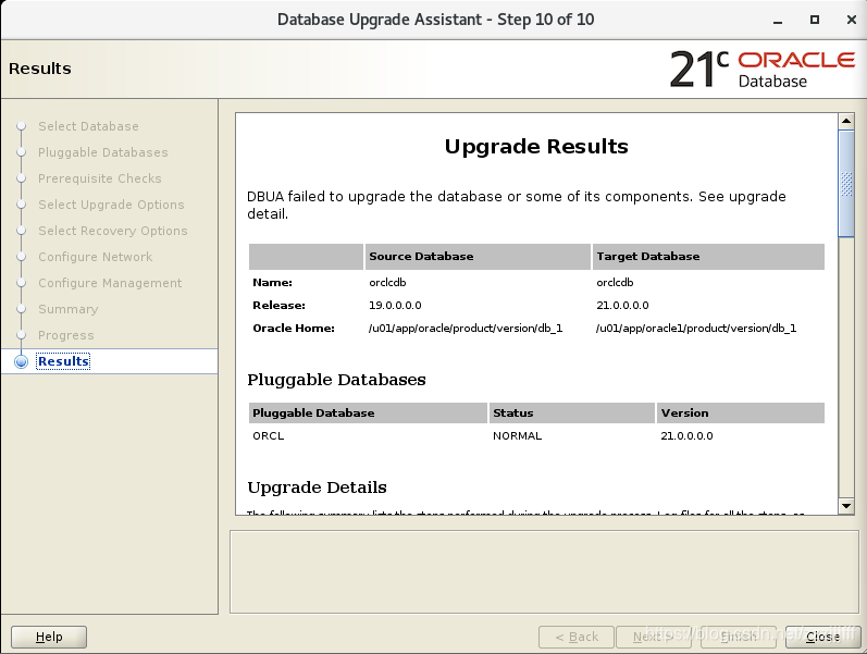 Oracle数据库从19c升级到21clinux下升级oracle 21c Csdn博客