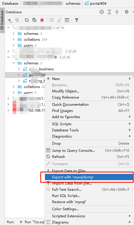 idea | datagrip 使用mysqldump导入/导出建表语句_datagrip导出建表语句-CSDN博客