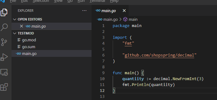 go mod 启动以后安装第三方（girhub）包，且已经在pkg/mod/下生成了第三方包，但是vacode还是报错could not import github.com/ 的原因_go ...