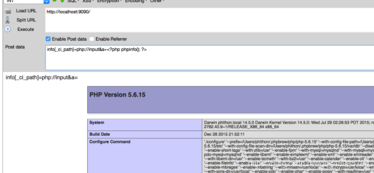 Codeigniter及yii 漏洞合集codeigniter漏洞 Csdn博客 7597