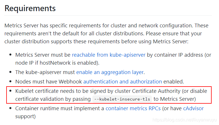 Metrics Server安装以及报错解决error Metrics Api Not Available Csdn博客