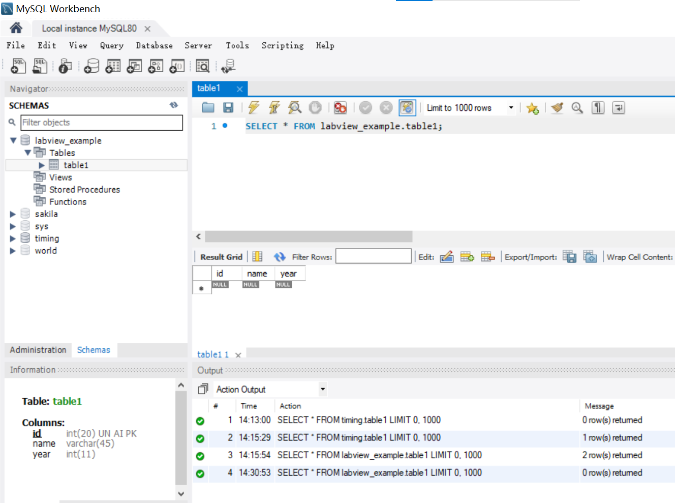 LabVIEW2020（32位） 连接和读写MySQL数据库（WIN10系统+Visual Studio 2019+64位MySQL8.0+32位Connector/ODBC）（二）_ado ...