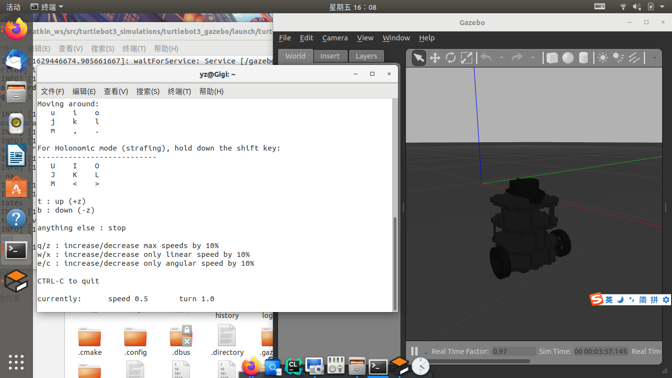 ROS turtlebot3+gazebo SLAM建图、导航仿真_ros 小车gazebo 雷达建图-CSDN博客