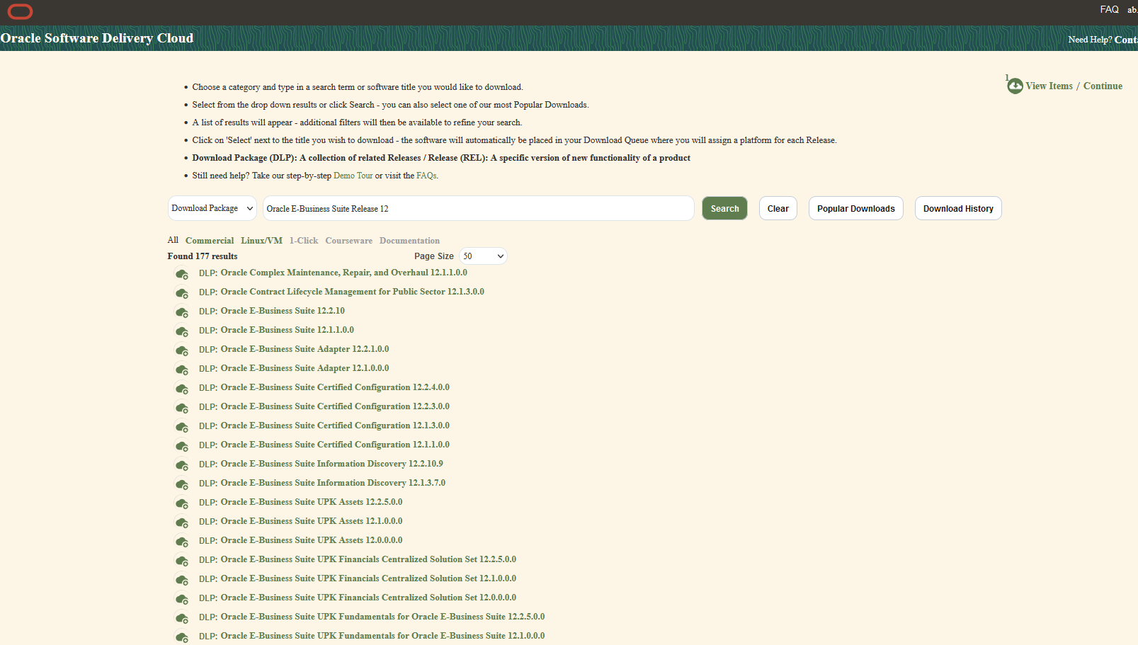 Oracle Software Delivery Cloud 使用_your access to the oracle software ...