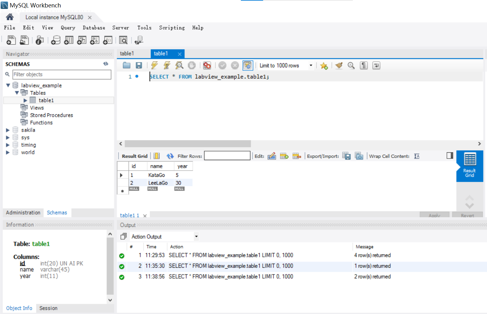 LabVIEW2020（32位） 连接和读写MySQL数据库（WIN10系统+Visual Studio 2019+64位MySQL8.0 ...