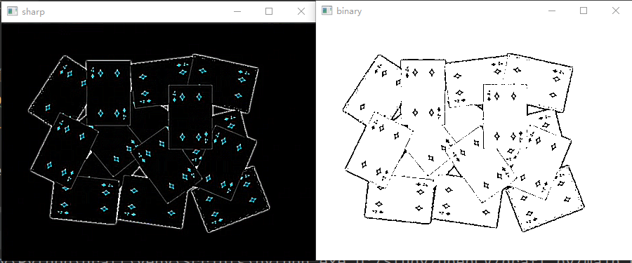 OpenCV（26）图像分割 -- 距离变换与分水岭算法（硬币检测、扑克牌检测、车道检测）_分水岭算法分割咖啡豆-CSDN博客