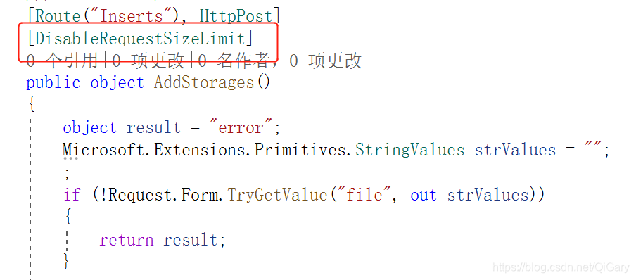 Net Core 异常:multipart Body Length Limit 16384 Exceeded或request Body