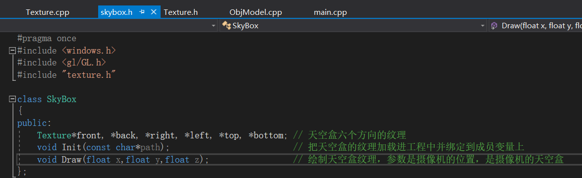 【openGL2021版】天空盒_含soil库的头文件和链接库文件-CSDN博客