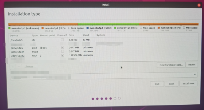 0.0 Windows + Linux（Ubuntu20.04） 超简单的双系统安装_双硬盘安装ubuntu device for boot loader installation-CSDN博客