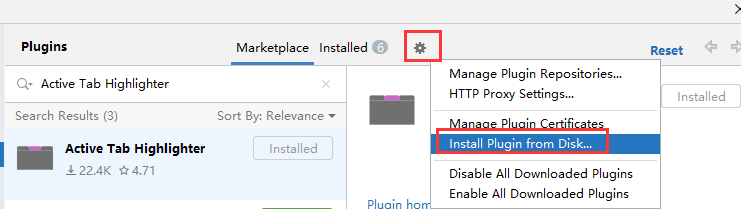 IDEA插件系列（76）：Active Tab Highlighter插件——高亮Tab标签_idea active tab ...