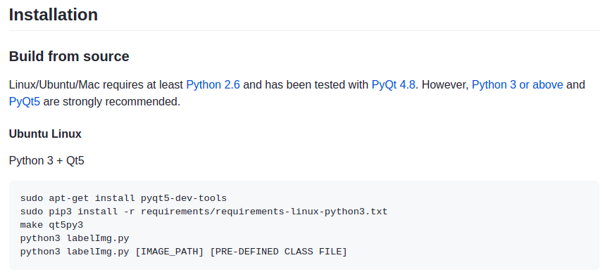 安装labelImg（Ubuntu / Linux）_pip install labelimage ubuntu-CSDN博客
