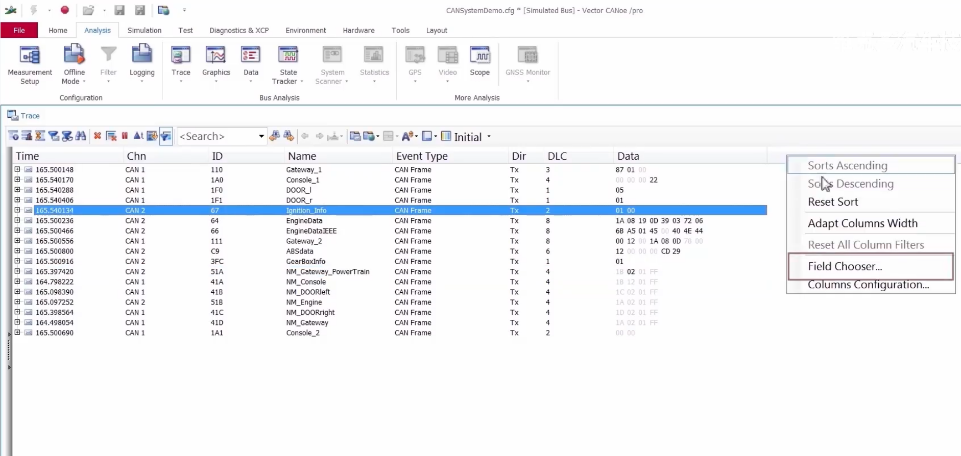 CANoe学习笔记(2) Trace窗口介绍图解_canoe trace-CSDN博客