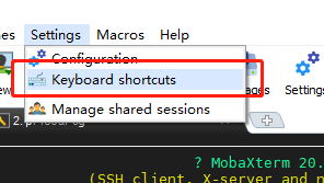 MobaXterm common settings - Programmer Sought