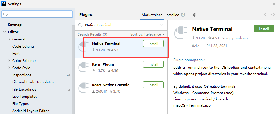 IDEA插件系列（103）：Native Terminal插件——本地终端-CSDN博客