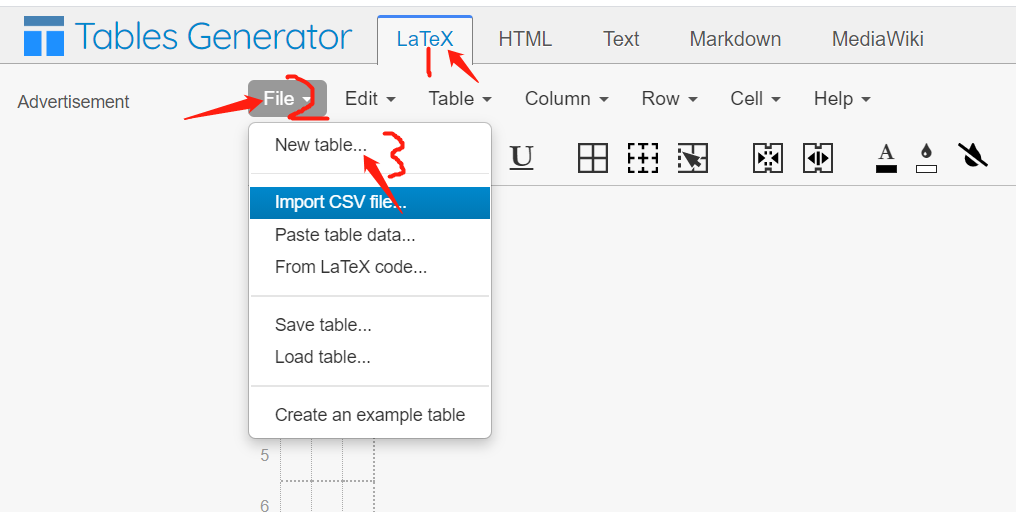 Latex表格制作神器_create latex table-CSDN博客