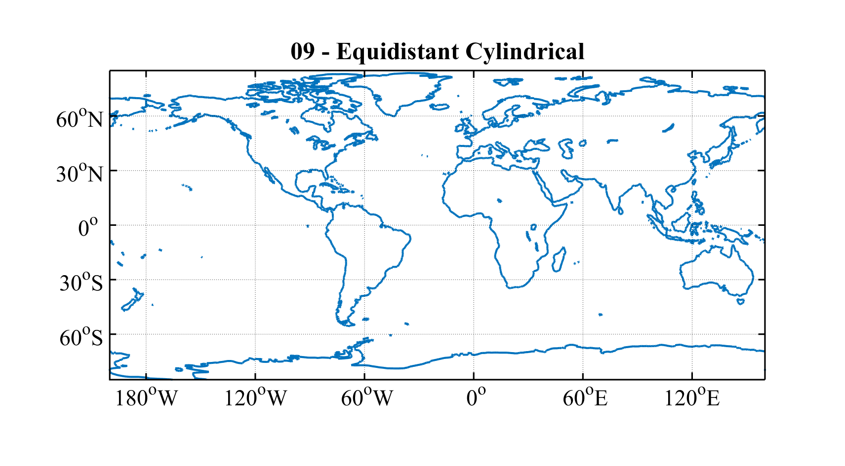 Matlab 2014b m_map 工具箱的19种投影projection_matlab projection-CSDN博客