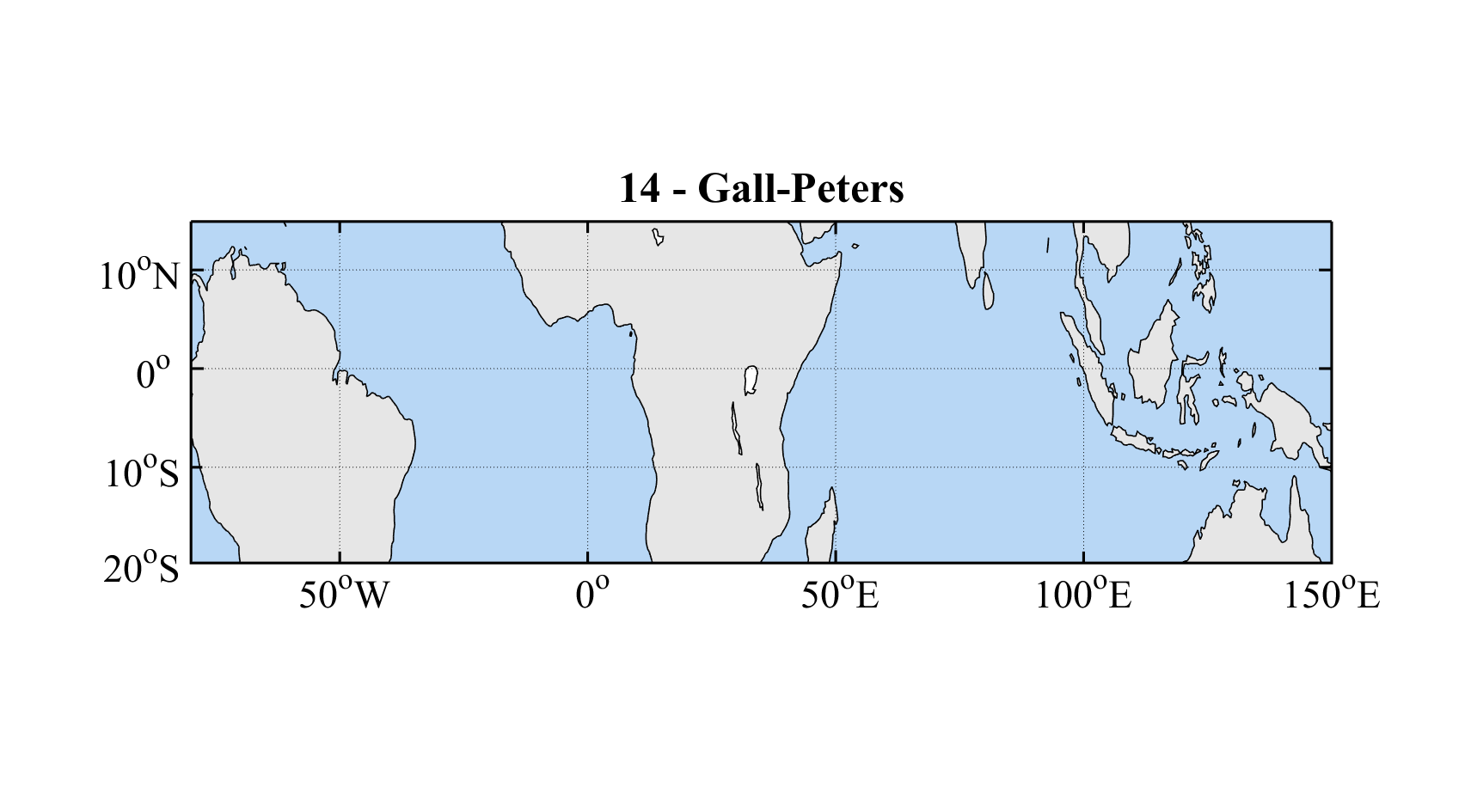 Matlab 2014b m_map 工具箱的19种投影projection_matlab projection-CSDN博客