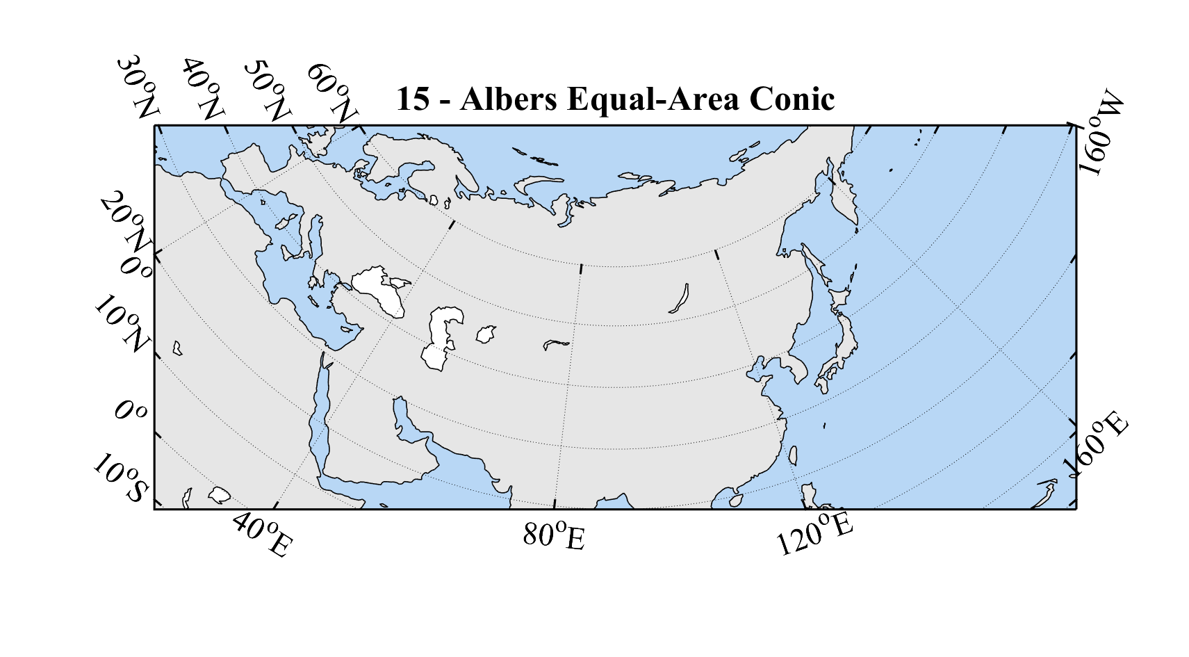 Matlab 2014b m_map 工具箱的19种投影projection_matlab projection-CSDN博客