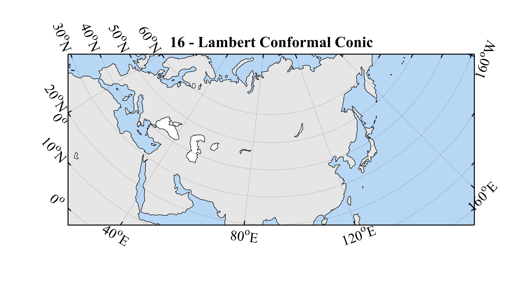 Matlab 2014b m_map 工具箱的19种投影projection_matlab projection-CSDN博客