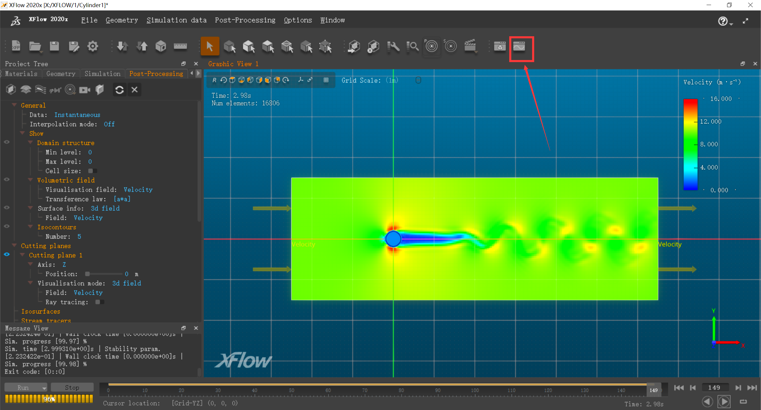 Xflow学习笔记（三）圆柱绕流问题2_xflow function viewer-CSDN博客