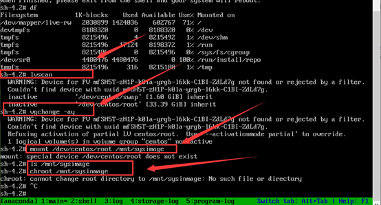 Centos7虚机丢失fstab文件及分区信息，重启失败_fstab.empty-CSDN博客