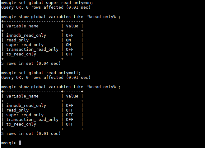 MySQL 的read_only & super_read_only_super-read-only-CSDN博客