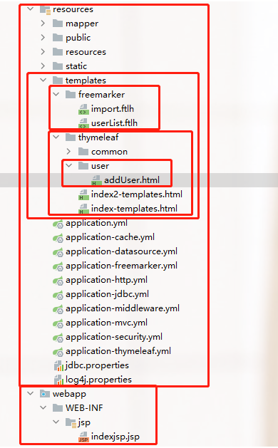 SpringBoot 中同时使用 thymeleaf 和 freemaker 和 jsp_spring boot 同时集成 freemark 与 thymeleaf-CSDN博客