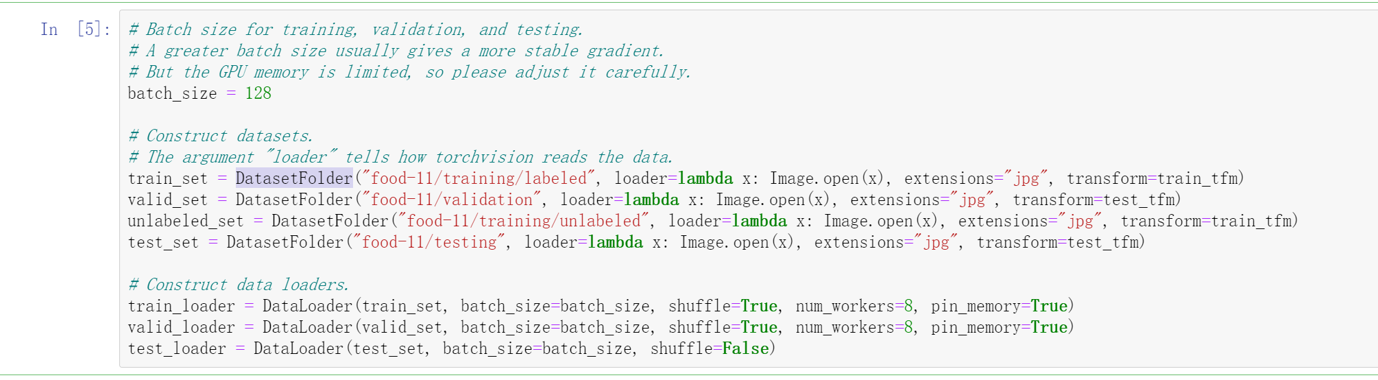 文件夹如何转换为dataloader? - bH1pJ - 博客园