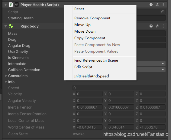 Unity Editor Script 指定组件右键添加功能按钮 Unity右键点击按钮 Csdn博客