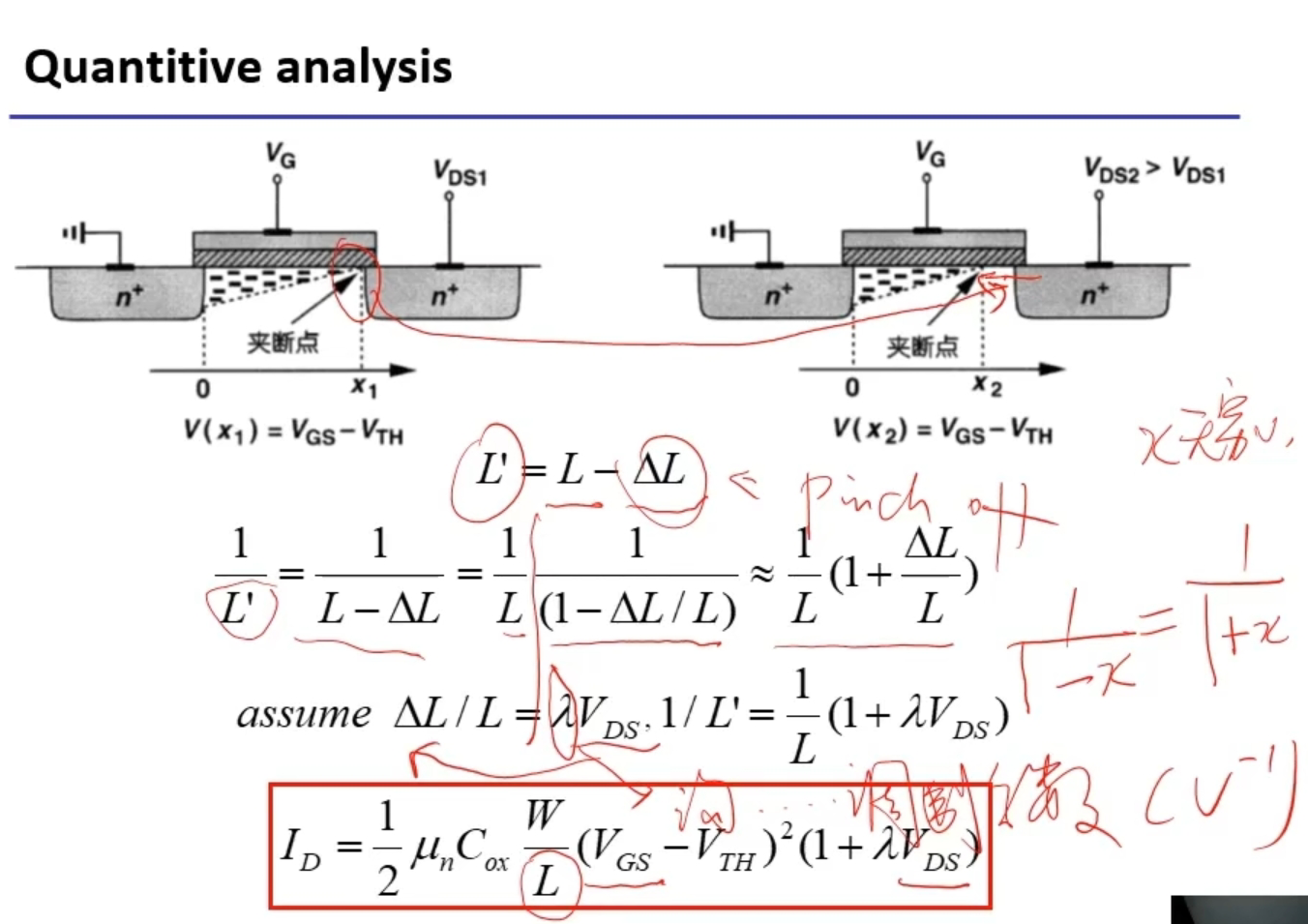 模拟cmos集成电路（2）_vgs vth vds三者的关系-CSDN博客