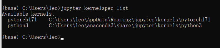 查看jupyter notebook 内核 以及安装内核_如何查看我在终端安装的python包属于哪个内核-CSDN博客