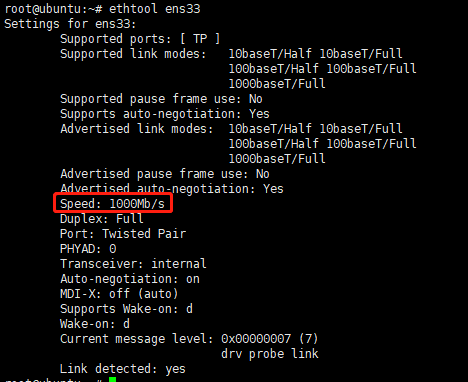 Linux查看网卡流速_cannot get device settings: no such device-CSDN博客