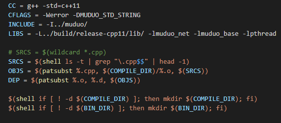 Makefile中的$_makefile $-CSDN博客