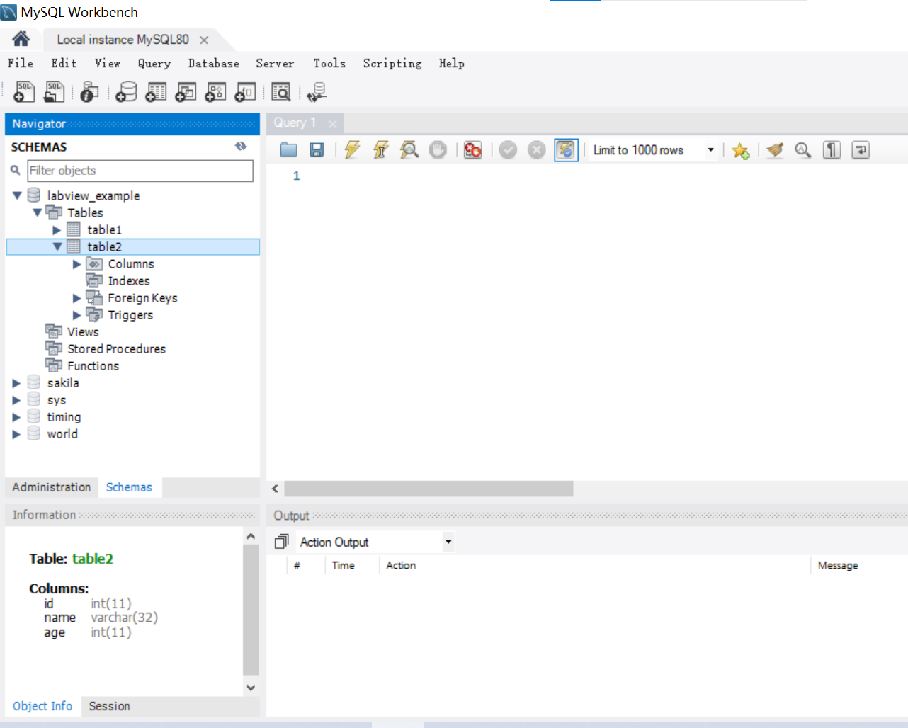 LabVIEW2020编程基础：Database Toolkit 创建数据库表及字段_labview db tools create table-CSDN博客